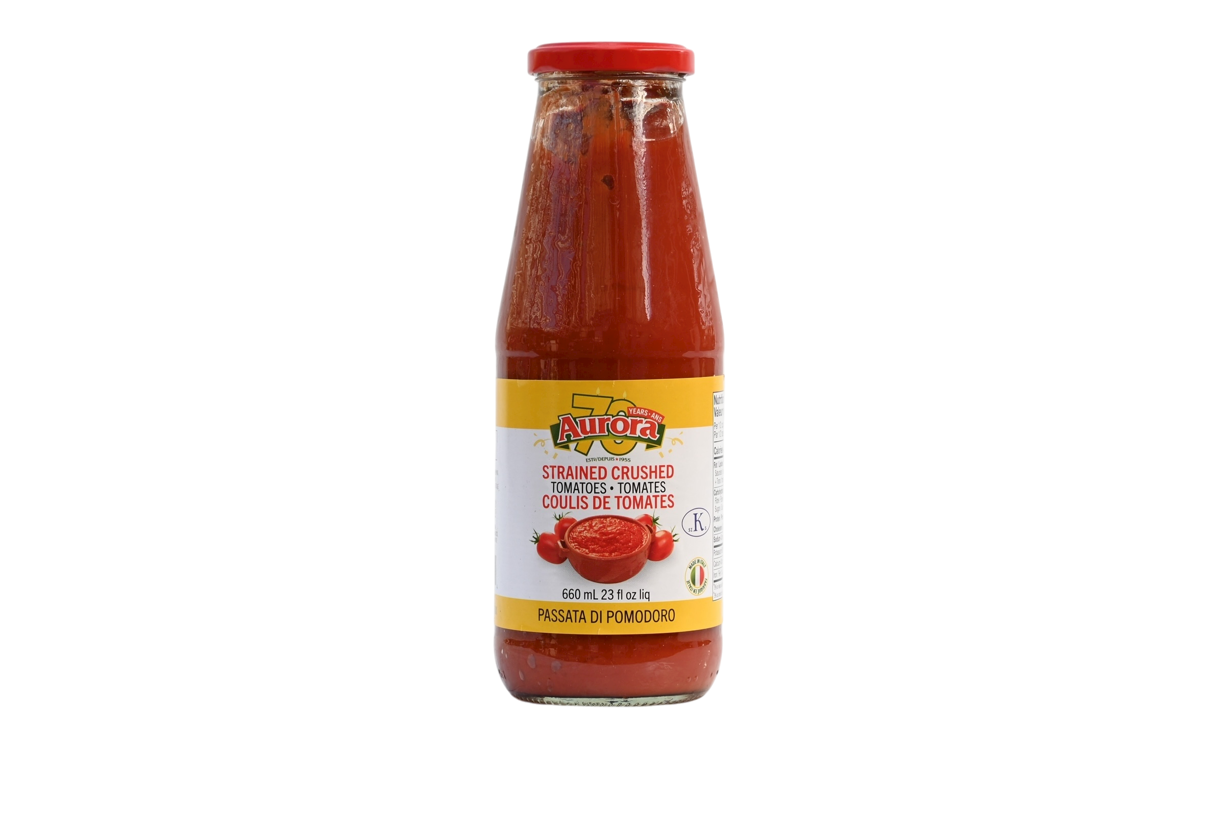 Aurora Strained Crushed Tomatoes - 660ml – Niagara Fresh Market