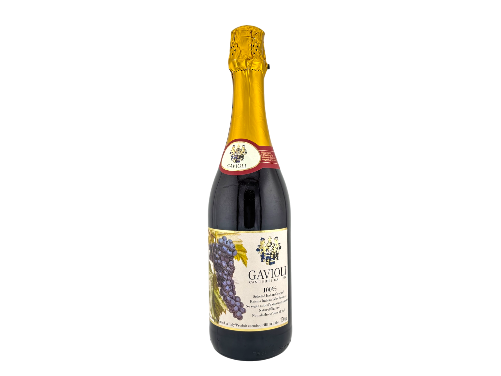 Gavioli Sparkling Red Grape Juice - 750ml – Niagara Fresh Market
