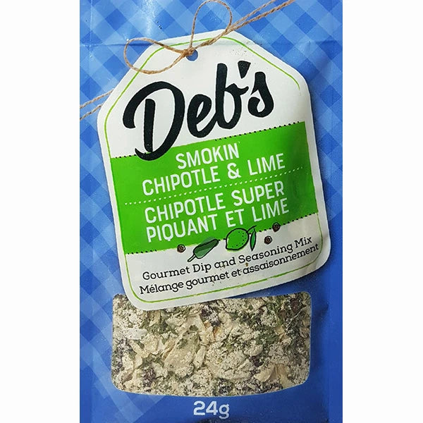 Smokin’ Chipotle & Lime Dip Mix - Deb's Dips – Niagara Fresh Market